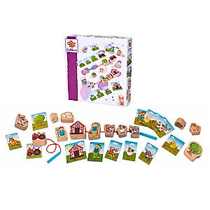 Eichhorn 100005200 Threading Game Multi-Coloured