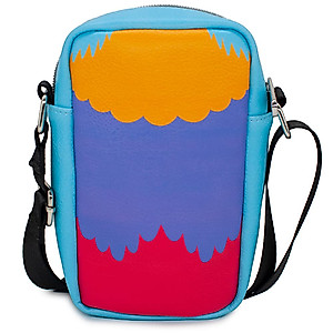 Buckle Down Disney Bag, Cross Body, Pixar, Up, Kevin Face, Blue, Vegan Leather, Up