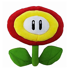 HUAWELL 3 Pcs Super Marry Plush Doll Set- 7 inch Plush Fire Flower Ice Flower Plush Doll with 9 Inch Lovely Nabbit Plush Doll Stuffed Toys Christmas New Year Gift Birthday Gift.