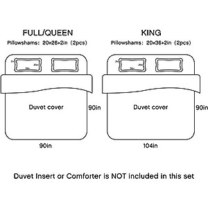 Amazon Brand – Pinzon Seersucker Duvet Cover Set,100% Cotton Yarn Dyed Seersucker Duvet Cover Set,3 Pieces Textured Stripe Bedding Set - Multi Queen