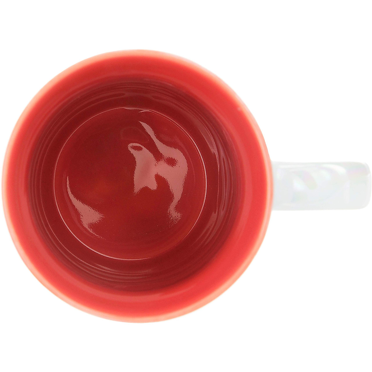 Pavilion Gift Company Amazing Aunt 15 Oz Stoneware Iridescent Floral Latte Coffee Cup Mug, White