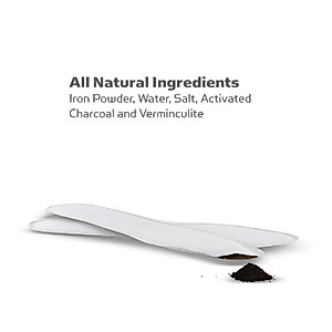 Yaktrax Adhesive Insole Foot Warmers, Medium, 20 Pairs