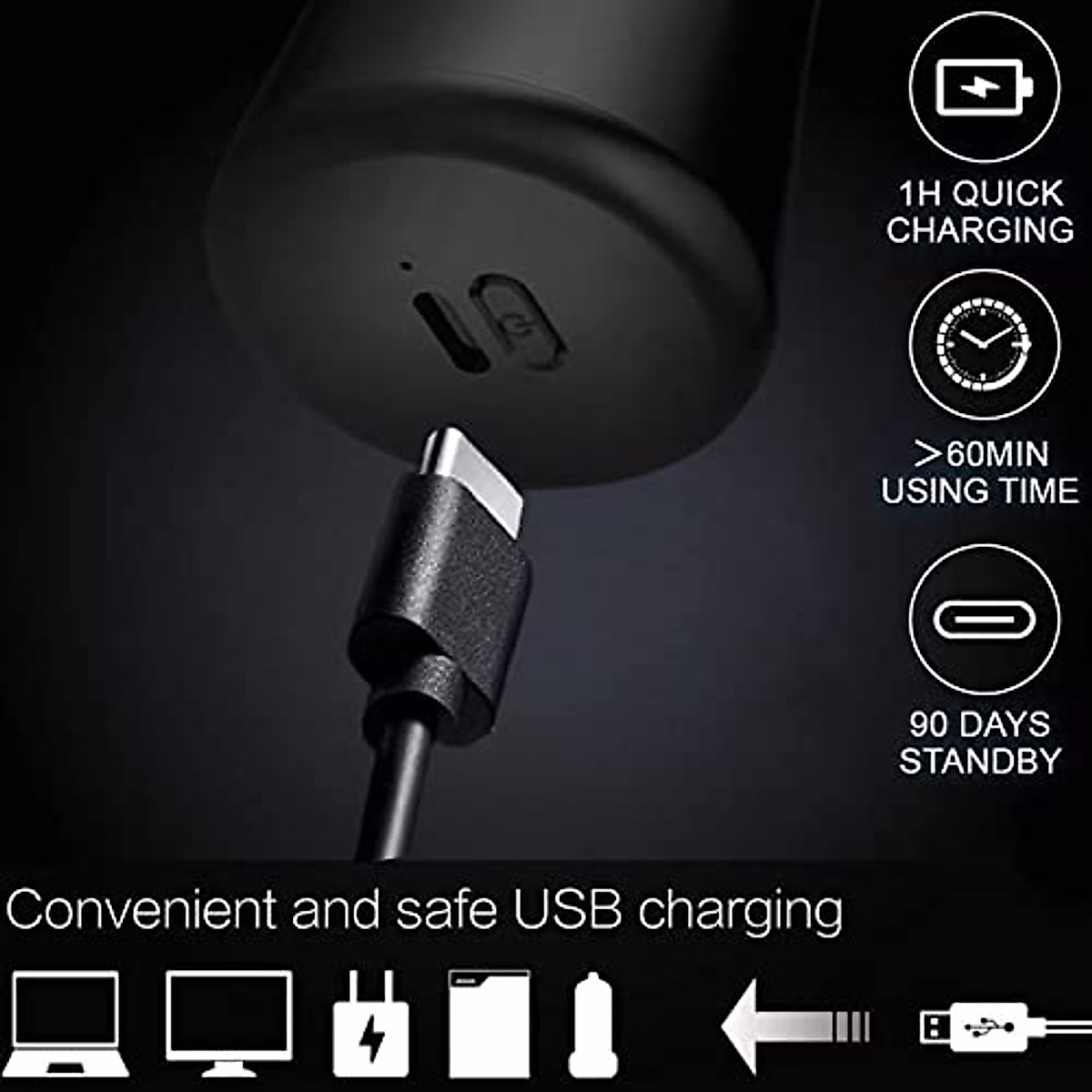 Pocket Size Washable Electric Razor, Mini Portable Electric Shaver for Men, Small Form Factor But Clean Shave, Easy to Clean, Suitable for Carrying Around. (Green)