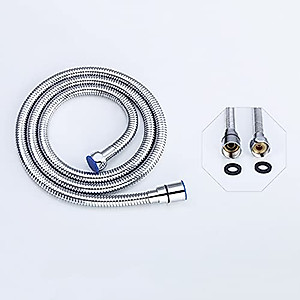 ZLOCYIVHE Toilet Bidet Sprayer Kit Bidet Attachment for Toilet Handheld Hand Shower for Toilet Set with Hose Brass No Drilling Cold Water Chrome Bidet Shower Sprayer Head