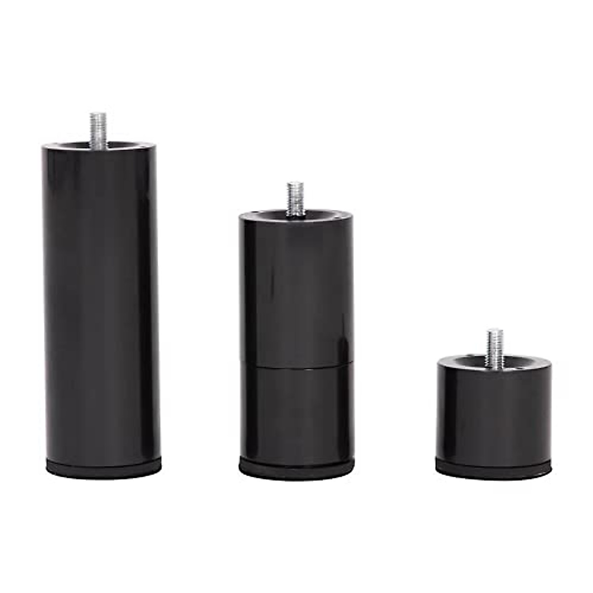 Flash Furniture Selene Adjustable Bed Base-Black Anti-Skid Upholstery-Height Adjustable Legs-Programmable Wireless Remote-Independent Head/Foot Incline-Full