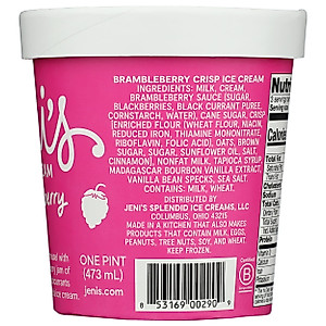 JENIS SPLENDID ICE CREAMS Brambleberry Crisp Ice Cream, 1 PT