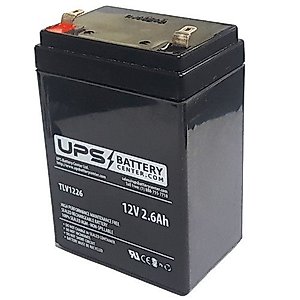12V 2.6Ah F1 Battery Replaces Telong TL1223 12V 2.3Ah by UPSBatteryCenter
