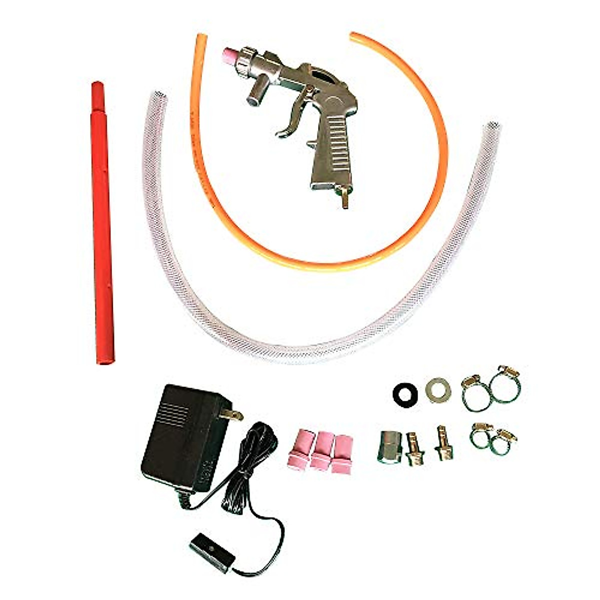 AutoForever 25 Gallon Bench Top Air Sandblasting Cabinet Sandblaster Blast Large Cabinet Air Sand Blaster w/Spray Gun Steel Best Gift for Christmas