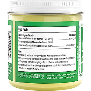 Green Goo Skin Repair Healing Salve, Natural Body & Face Moisturizer with Aloe Vera, Improves Skin's Appearance, Great for Scarring & Wrinkles, 4 Oz