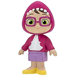 CoComelon 6 Figure Family and Friends Shark Theme Pack - Includes JJ, Nico, Cody, Nina, Bella and Cece in Shark Hoodies - Toys for Kids and Preschoolers