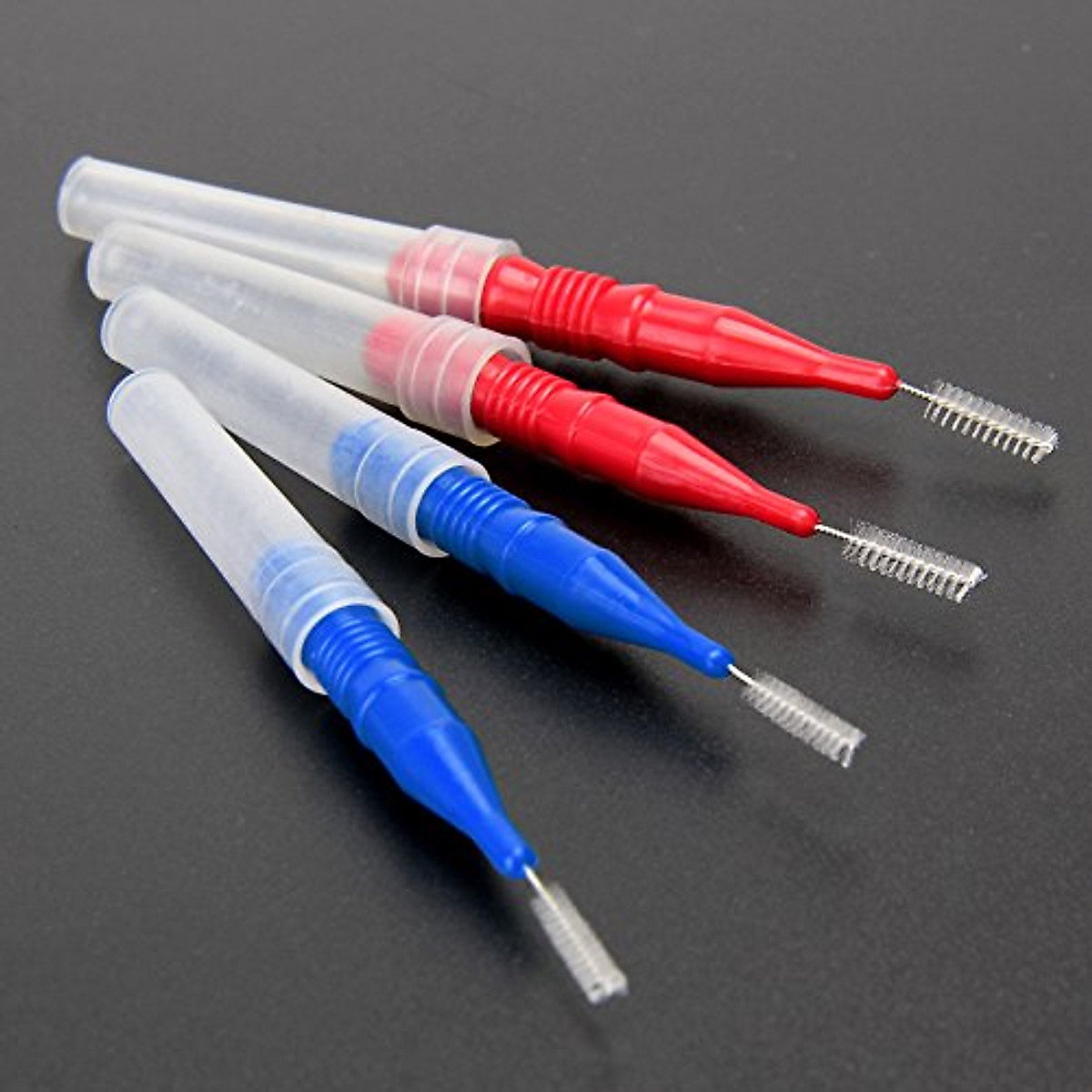 River Lake Interdental Slim Brush, Toothpick Tooth Flossing Head Oral Dental Hygiene Brush - 100 Count …