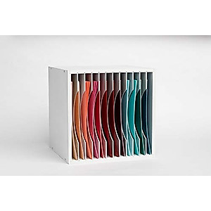 Create Room - Paper and Vinyl Craft Storage Organizer - 13 x 13 Paper Organizer