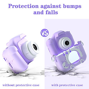 CIMELR Kids Camera Toys for 3 4 5 6 7 8 9 10 11 12 Years Old Boys/Girls, Kids Digital Camera for Toddler with Video, Birthday Festival for Kids, Selfie Camera for Kids, 32GB TF Card