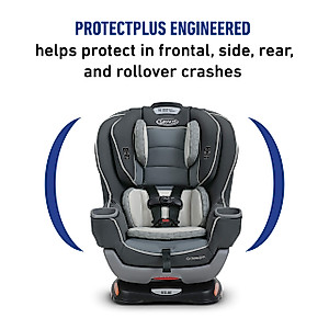 Graco Extend2Fit Convertible Car Seat, Spire