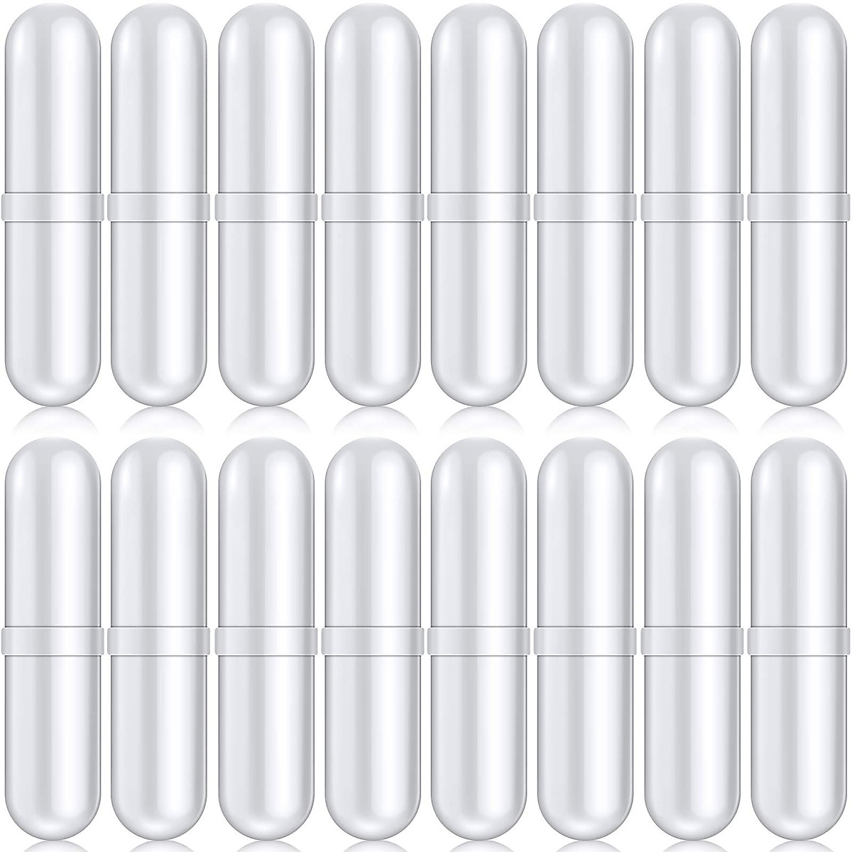 Magnetic Stir Bar White Stir Rod Magnetic Stir Plate with Ring Shape Magnet Stirrer Mixer Stirring Bar for Laboratory (16 Pieces,35 mm/ 1.38 Inch)