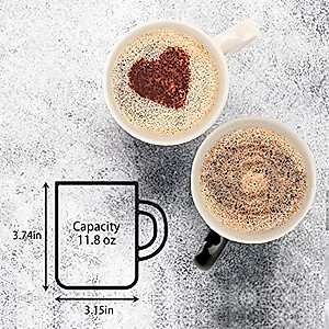 Mothers Day Gift Lets Have Coffee Together Mugs Set 11 oz, Engagement Gifts for Couples - Mr and Mrs Wedding Bridal Shower Gifts Newlywed Anniversary for Wife Friend Couples Mugs