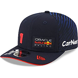 New Era Red Bull Racing F1 9Fifty 2023 Max Verstappen Team Hat (as1, Alpha, m, l) Navy