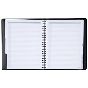 AT-A-GLANCE The Action Planner Recycled Weekly Appointment Book, 8 1/2 x 11 Inches, Black, 2013 (70-EP01-05)