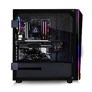 CLX Set TGMSETRTH0B11BM Gaming Desktop - Liquid Cooled AMD Ryzen 9 5950X 3.4GHz 16-Core Processor, 32GB DDR4 Memory, GeForce RTX 3080 10GB GDDR6X Graphics, 480GB SSD, 3TB HDD, WiFi, Windows 11 Home