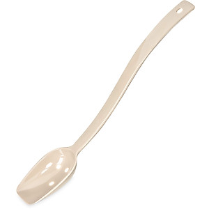 CFS 447106 Perforated Buffet / Salad Serving Spoon, 0.8 oz, Beige