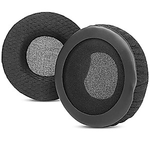 YunYiYi Upgrade Thicken Earpads Replacement Compatible with Creative Sound Blaster Jam/Jam V2 Wireless Bluetooth Headset Ear Cushions Parts (Black 2)