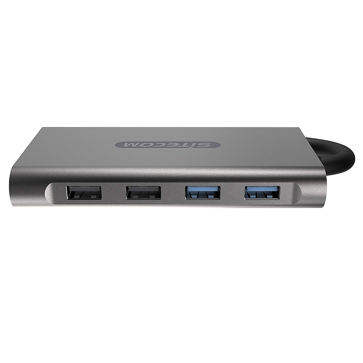 Sitecom CN-390 USB-C Multiport Pro Adapter | USB-C to 2X USB 3.1 + 2X USB 2.0 + 2X HDMI + 1x VGA + 1x Gigabit LAN + 1x SD/Micro-SD Card Reader