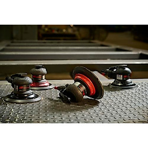 Ingersoll Rand 4151 Random Orbital Air Sander, 3/16" Orbit, 6" Vinyl Pad, 12,000 RPM, 0.2 HP
