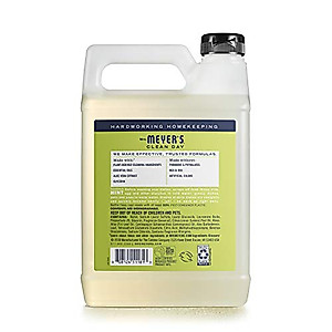 MRS. MEYER'S CLEAN DAY Liquid Dish Soap Refill, Biodegradable Formula, Lemon Verbena, 48 Fl Oz (Pack of 1)