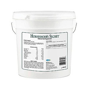 Farnam Horseshoer's Secret Pelleted Hoof Supplements, Promotes healthy hoof growth, maintains hoof walls & supports cracked hooves, 22 lbs., 60 day supply