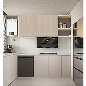 Ismoon 17.5"x78.7" Peel and Stick Wallpaper Wood Contact Paper Modern Wood Thicken Waterproof Contact Paper Self Adhesive Wallpaper Removable Wallpaper Cupboard Drawer Liner Vinyl Roll