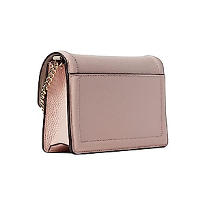 Kate Spade New York Knott Pebbled Leather Flap Crossbody Mochi Pink One Size