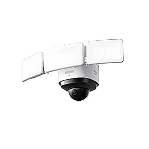 eufy security S330 Floodlight Cam 2 Pro, 360-Degree Pan & Tilt Coverage, 2K Full HD, 3,000 Lumens, Smart Lighting, Weatherproof, On-Device AI Subject Lock and Tracking, No Monthly Fee, Hardwired