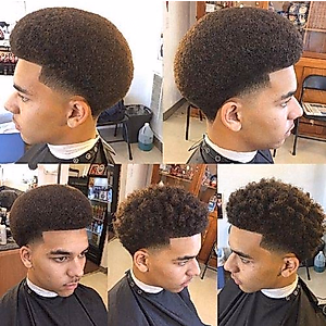 Magic Twist Hair Sponge, Barber Hair Brush Sponge, Styling Tool For Afro Curl, Coils, Dreadlocks (2 PACK)