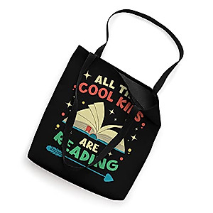 All The Cool Kids Are Reading Vintage Book Son Daughter Tote Bag