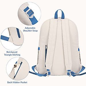 Lohol Lightweight & Casual Daypacks for Men, Women & Students, Perfect Daily Backpack for School, Work, and Travel (Yellow)