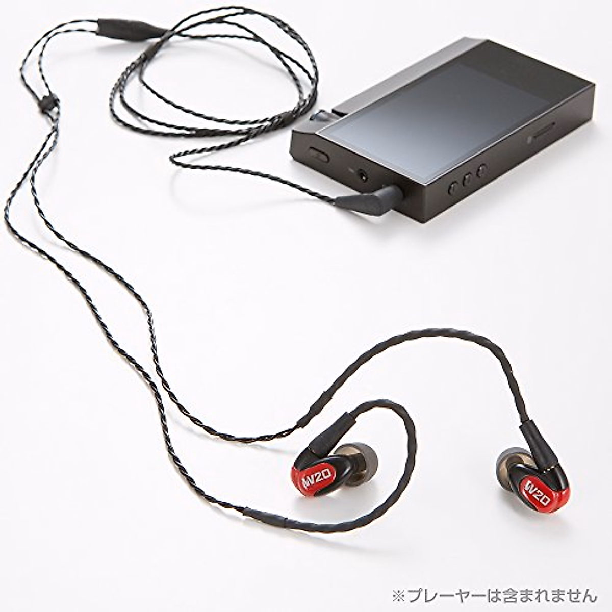 Westone Audio W20 Dual-Driver True-Fit Earphones with MMCX Audio Cable and 3 Button MFi Cable with Microphone, Black