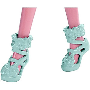 Barbie Dreamtopia Fairy Doll, Approx 12-Inch, with A Colorful Candy Theme, Pink Hair and Wings, for 3 to 7 Year Olds