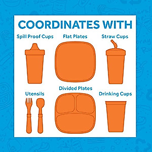 Re Play 20 oz Bowls Set of 4, Made in the USA from Heavyweight Recycled Milk Jugs, Virtually Indestructible, BPA Free, Dishwasher & Microwave Safe, Great for Kitchen or Outdoor, Red