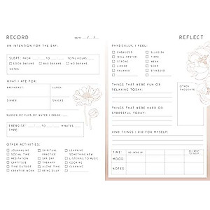 Self-Care: A Day and Night Reflection Journal (90 Days) (Inner World)