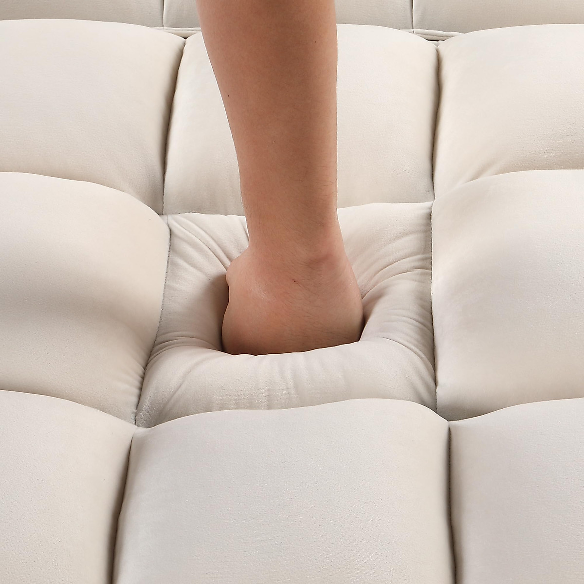 Multi-Functional Futon Loveseat Pull Out Couch , Velvet Upholstery Convertible Sleeper Sofa Bed with Cupholders and USB Ports , 2 Seater Love Seat Lounge Chaise w/ Adjustable Backrest RV Furniture