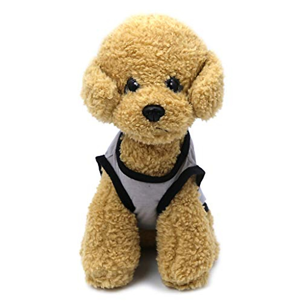 HonpraD Xxxsmall Dog Coat Painting Dog Clothes Puppy Warm Coat Cat Soft Vest Outfit for Dogs Walking Travel Apparel Pet Shirt Letter Pet Clothes