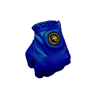 PIGEON WEDGE Leather Golf Glove Men for Right Handed Golfers, Lambskin Leather, Comfortable Design, Maximum Grip, All Weather Golfing Glove, Worn On Left Hand