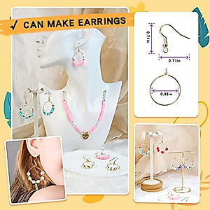 14600pcs Clay Beads for Bracelets Making Kit, 56 Colors Polymer Heishi Flat Clay Beads Charms for Jewelry Earring Making Kit Smiley Face Letter Beads with Necklace Strings Stuff Gift for Girls 6-12