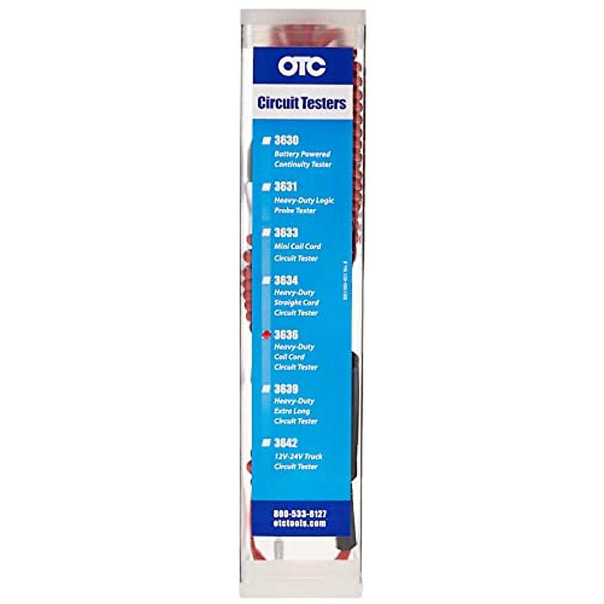 OTC 3636 Heavy-Duty Coil Cord Circuit Tester