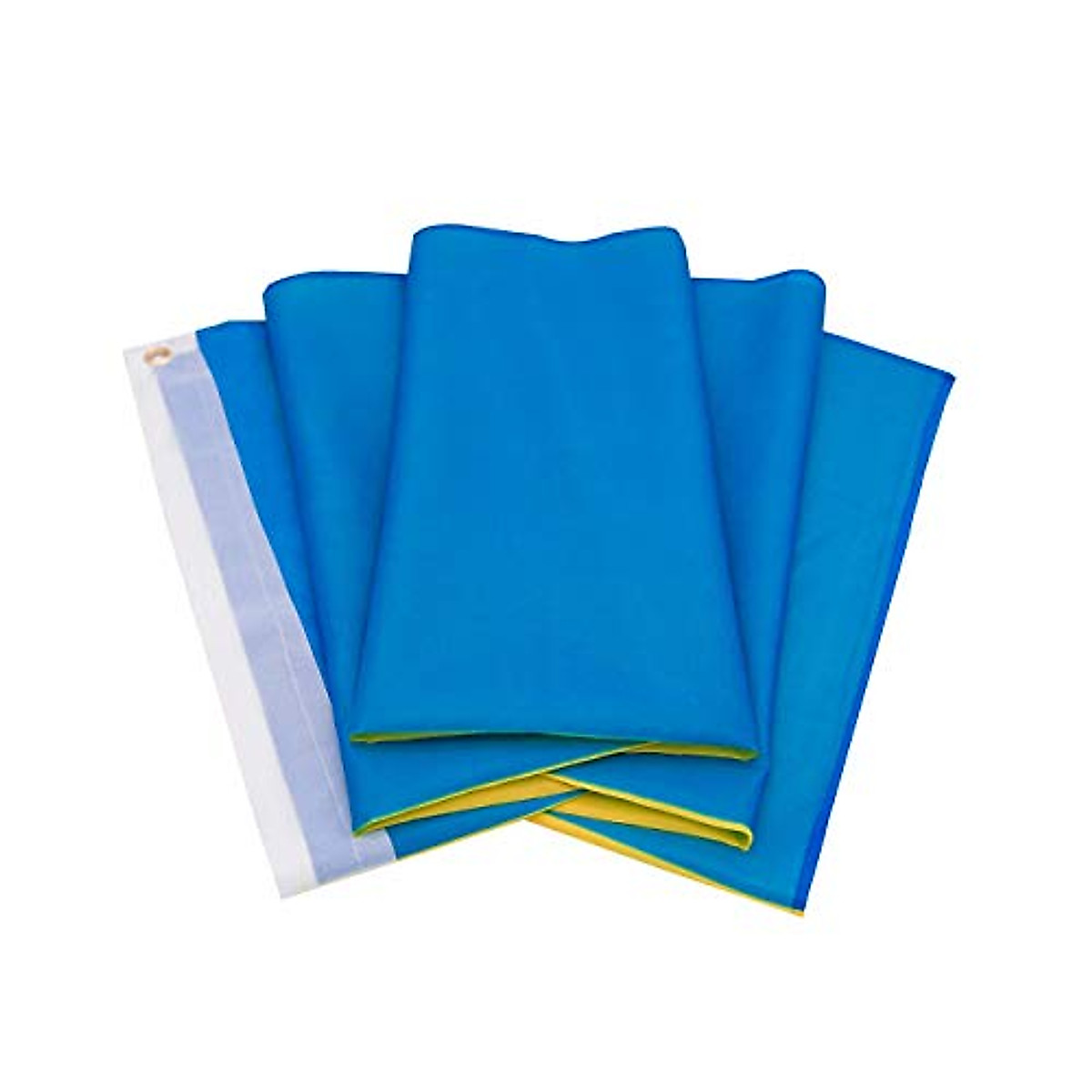 DANF Ukraine Flag 3ftx5ft Ukrainian National Flags Polyester with Brass Grommets 3x5 Foot Flag