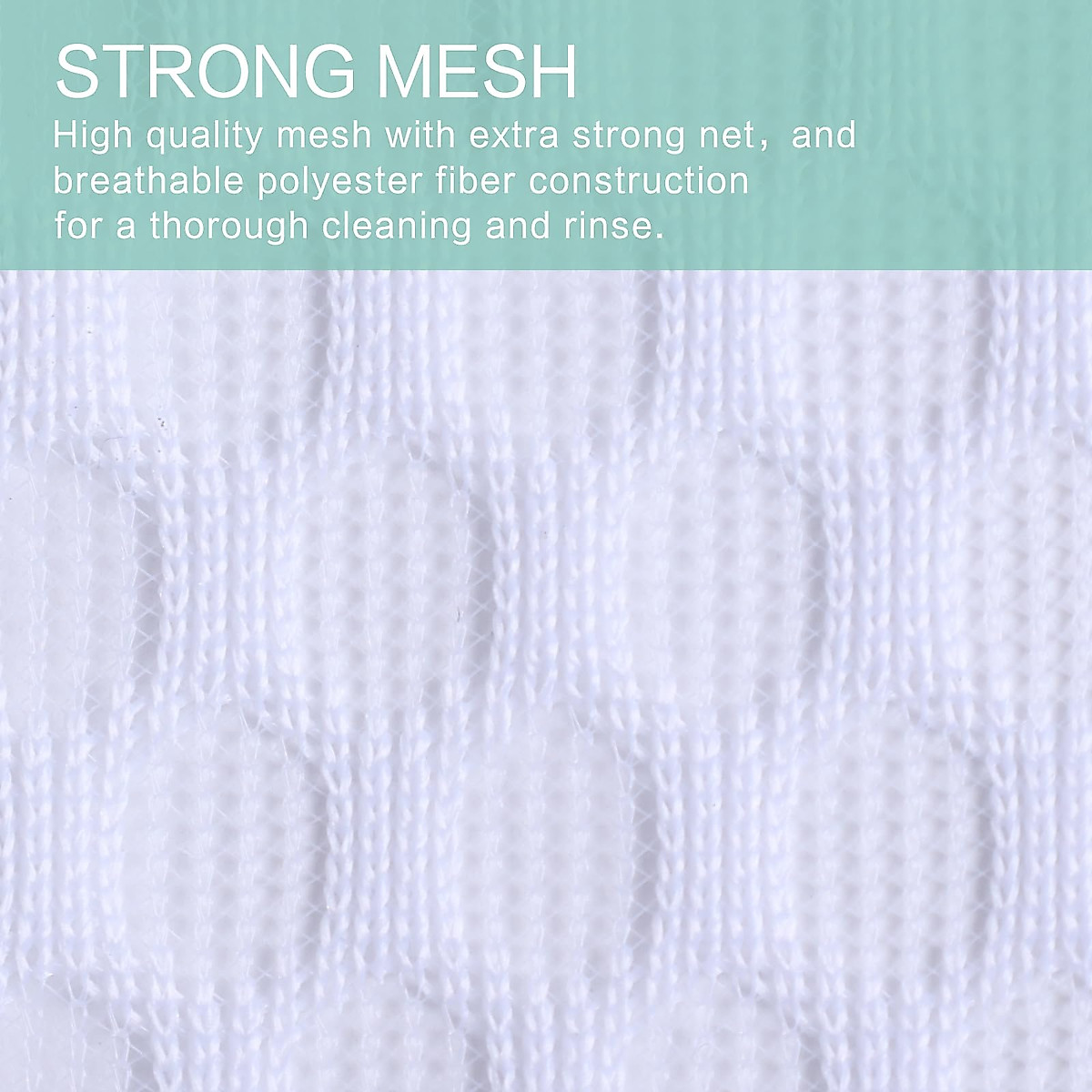 3-Pack Mesh Laundry Bags for Washing Machine - Ideal for Delicates, Lingerie, Bras, and Shoes - Resistant, Breathable, and Zippered Wash Bag for Travel and Home (12 x 16 Inches)