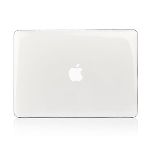 RUBAN Case Compatible with MacBook Air 13 Inch (Models: A1369 & A1466, Older Version 2010-2017 Release), Slim Snap On Hard Shell Protective Cover, (Crystal Clear)