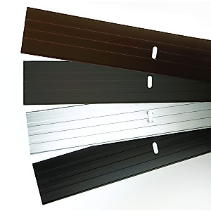 EasyFlex Aluminum Landscape Edging Project Kit, 8 Metal Garden Edging Pieces with Spikes, 48 feet, Black (1806BK-48C)