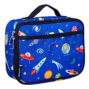 Wildkin 15 Inch Kids Backpack Bundle with Lunch Box Bag (Out of this World)