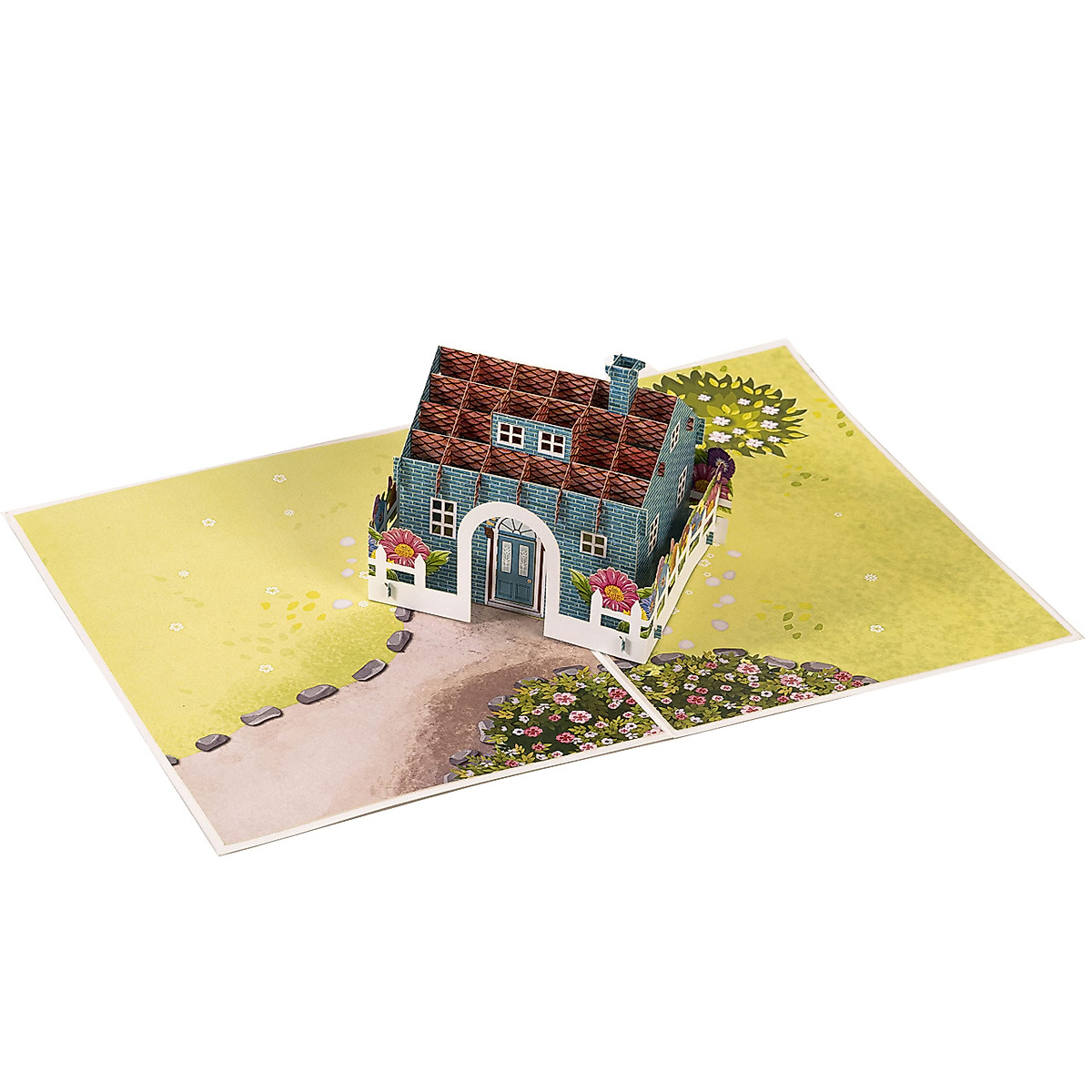 iGifts And Cards Home Sweet Home 3D Pop Up Greeting Card - Cool Housewarming Present, House Surprise Gift, Homeowner Appreciation, Homecoming Celebration, Welcome Neighbor, Moving Announcement - 6x8